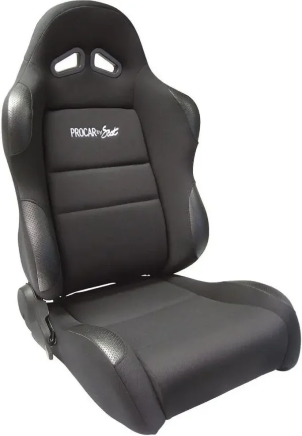 Sportsman Recliner – Black Vinyl Inside, Blue Velour Wings & Side ...